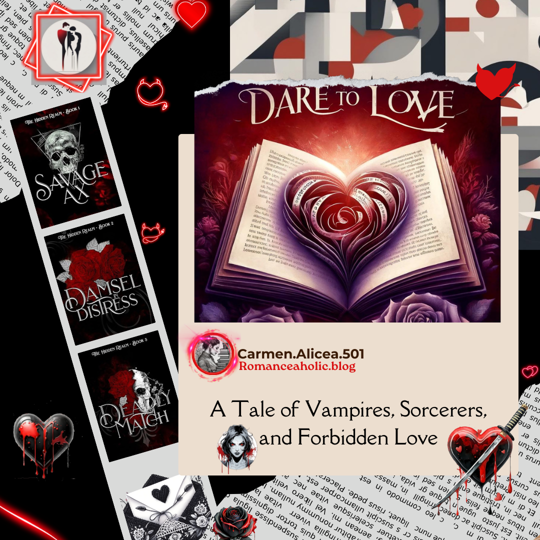 The Hidden Realm Series by D.N. Hoxa: A Tale of Vampires, Sorcerers ...
